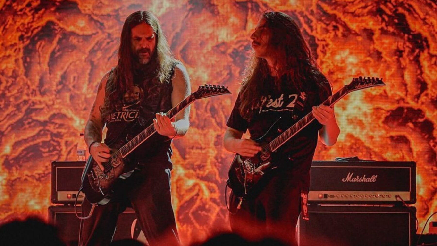 Andreas Kisser e filho Yohan fazem show em festival com Scorpions e Judas Priest » Portal Lineup