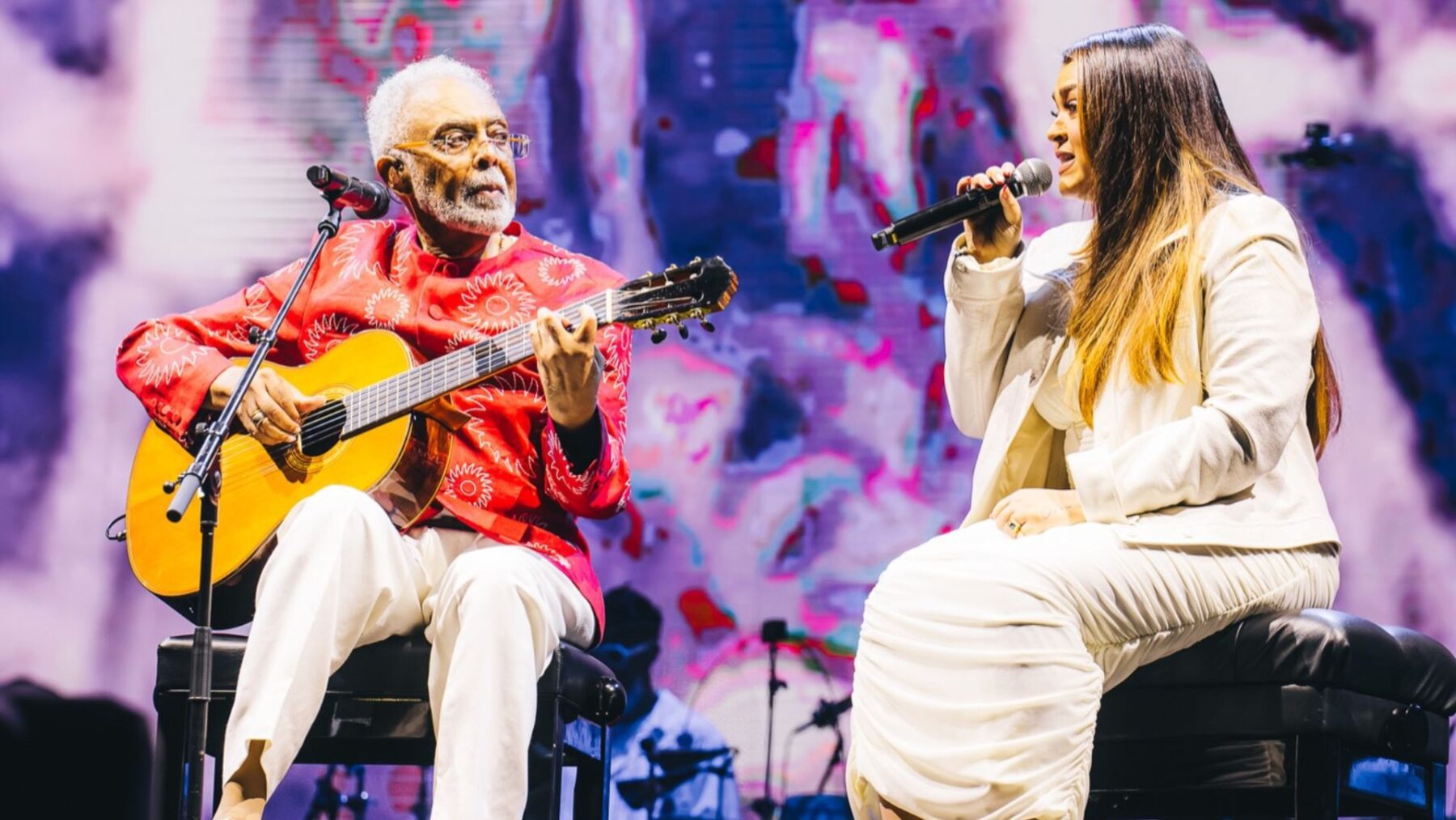 Gilberto Gil lembra 5 meses da morte de Preta com foto de show